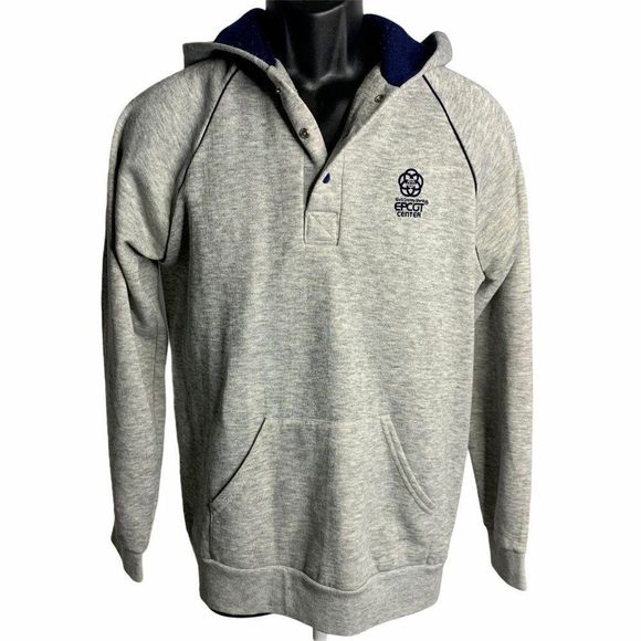 Disney | Shirts | Vintage8s Disneyepcot Center Sweatshirt L Grey | Poshmark